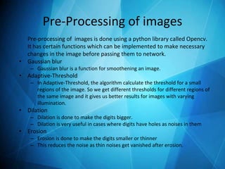 Handwritten Digit Recognition(Convolutional Neural Network) PPT | PPTX