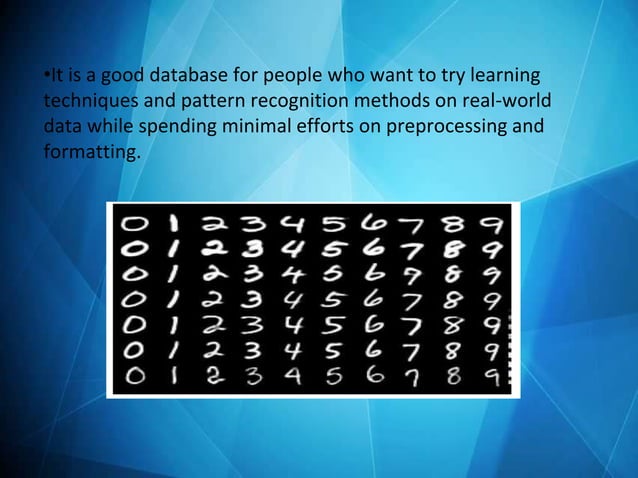 Handwritten Digit Recognition(Convolutional Neural Network) PPT | PPT ...