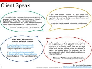 Rishabh Software - Corporate Presentation | PDF