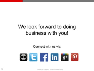 Rishabh Software - Corporate Presentation | PDF