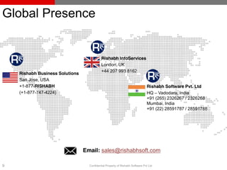 Rishabh Software - Corporate Presentation | PDF