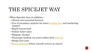 SPICEJET industry analysis | PPT