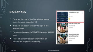 Social Media Marketing: YouTube | PPTX | Internet | Computing