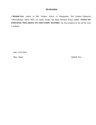 Major Research Project HR | DOCX