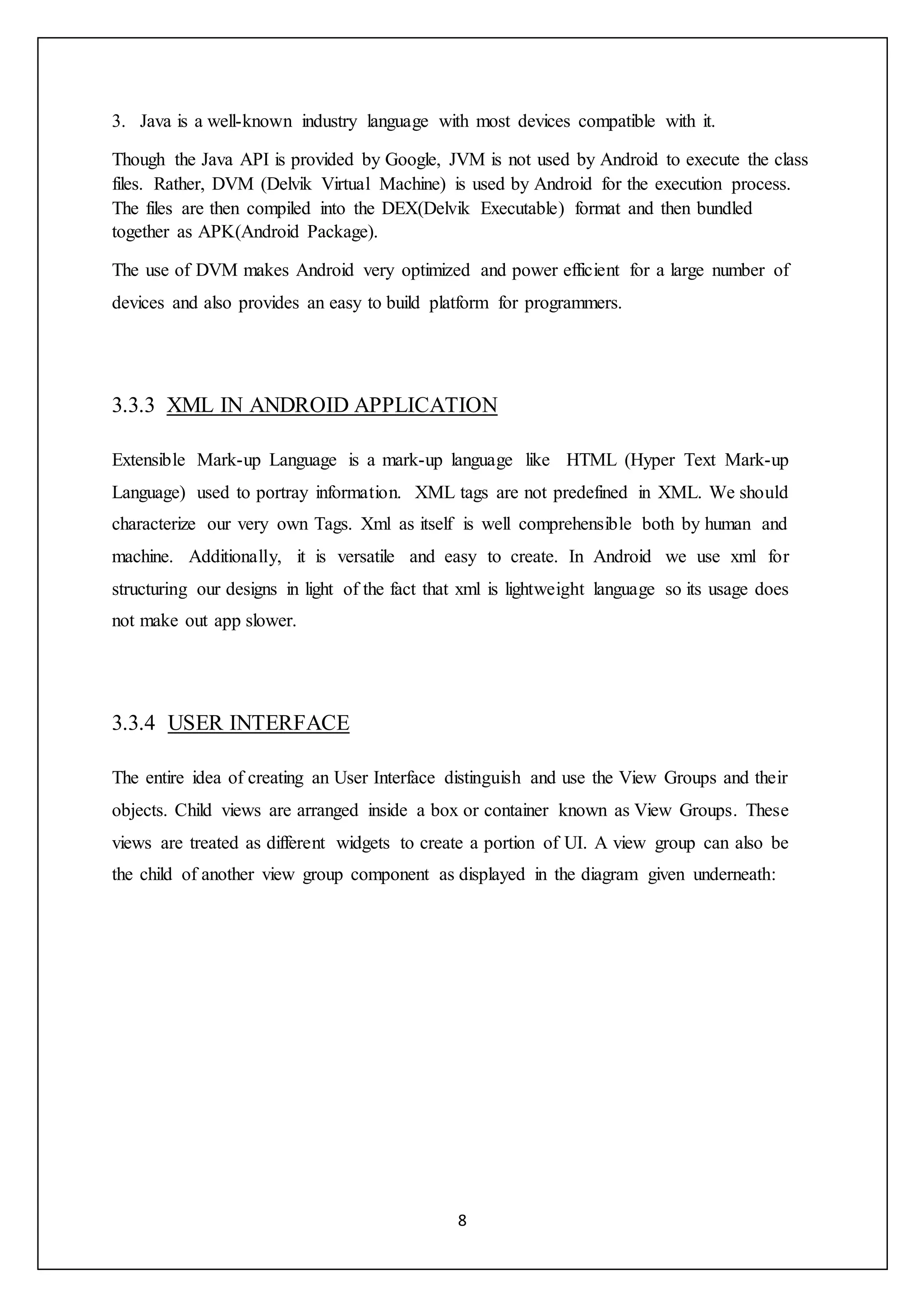 Internship Project Report | DOCX