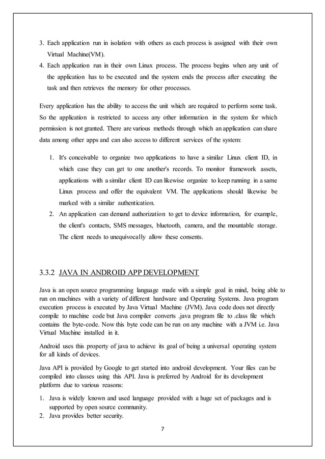 Internship Project Report | DOCX | Computer Software and Applications ...