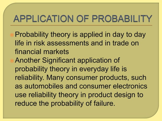 Rishabh sehrawat probability | PPTX