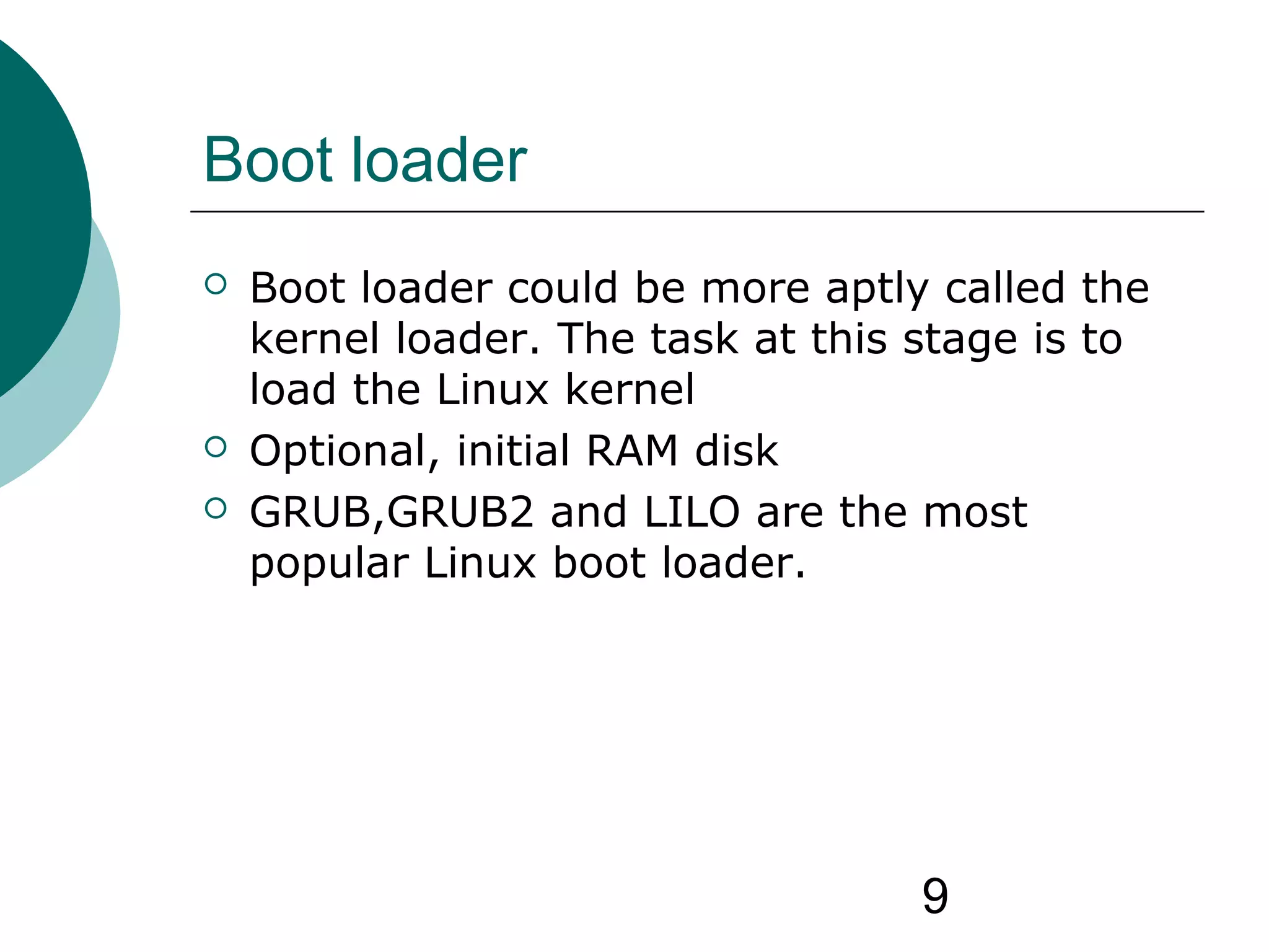 Linux Booting Process | PPT