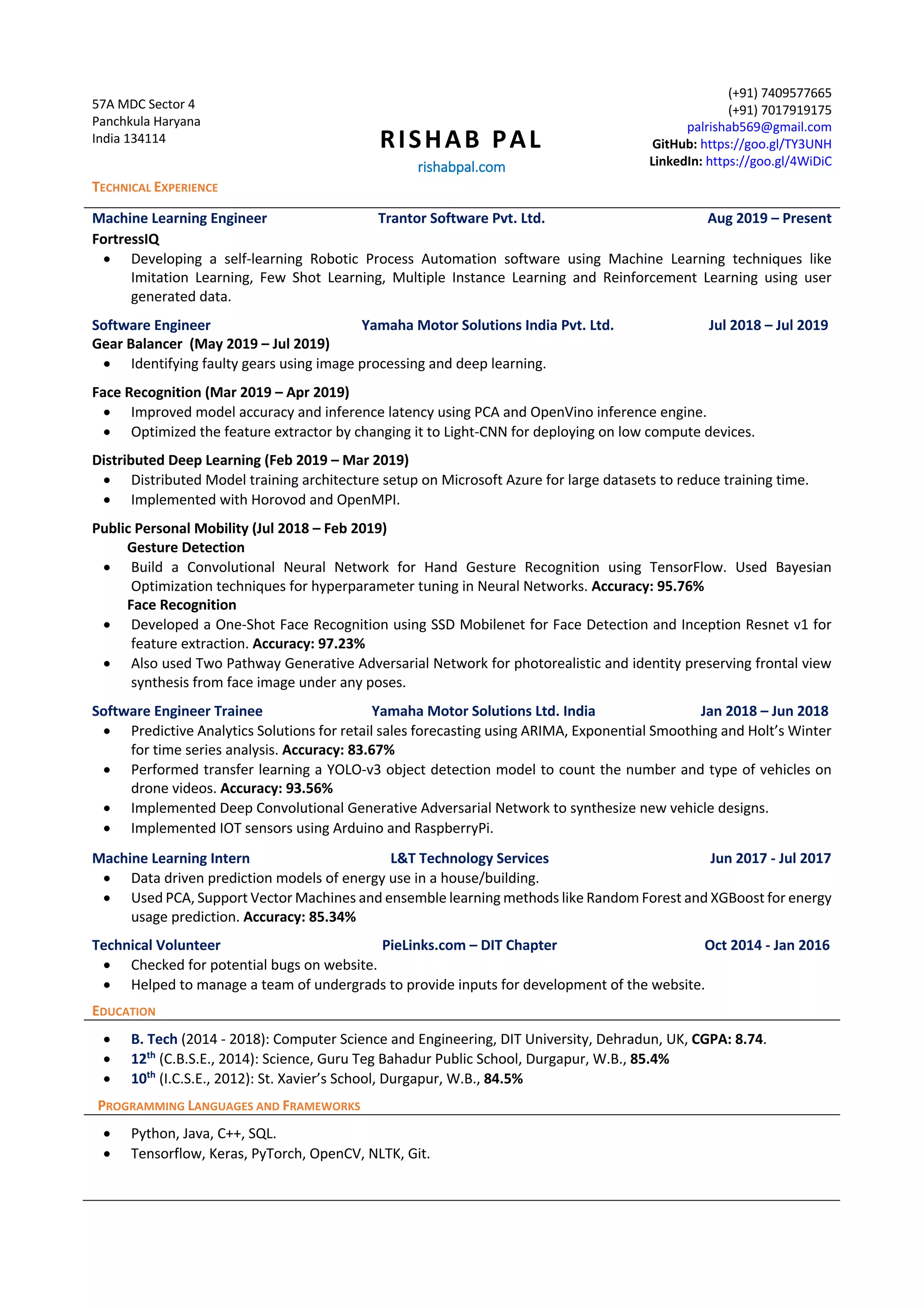 Rishab_Pal_Resume | PDF