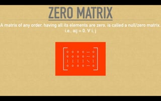 Rishav Bansal Maths PPT on Ch-3 Matrices | PPT