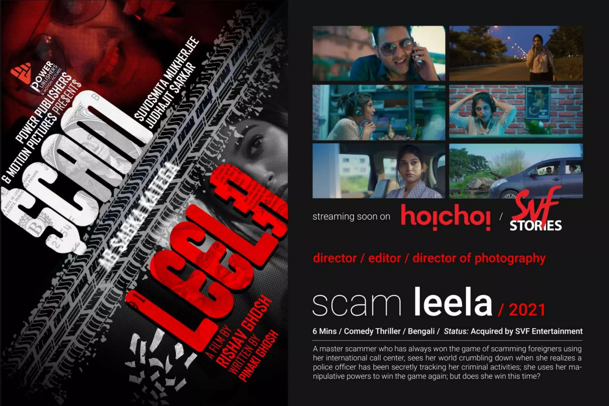 Filmmaker Rishav Ghosh portfolio 2021 | Indian film director | PPTX