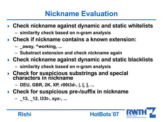 Rishi Hotbots | PDF | Internet | Computing
