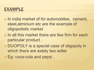 oligopoly | PPTX