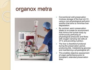 Transplantation of organ types and techniques | PPTX