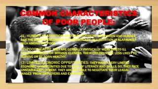 Poverty in India | PPTX
