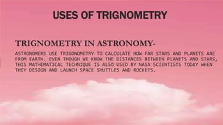 TRIGNOMETRY PROJECT | PPTX