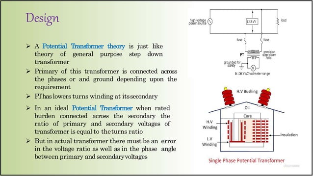 Instrument Transformer Presentation | PPTX | Computer Networking | Computing
