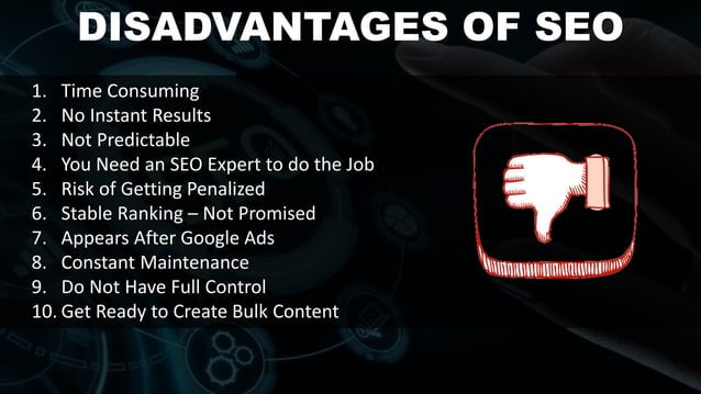 Search engines optimization in digital marketing | PPTX