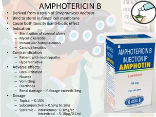 DRUGS IN OPHTHALMOLOGY | PPTX