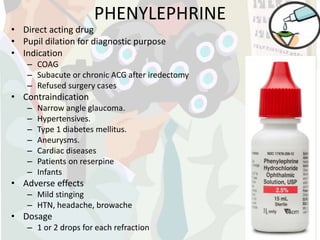 DRUGS IN OPHTHALMOLOGY | PPTX
