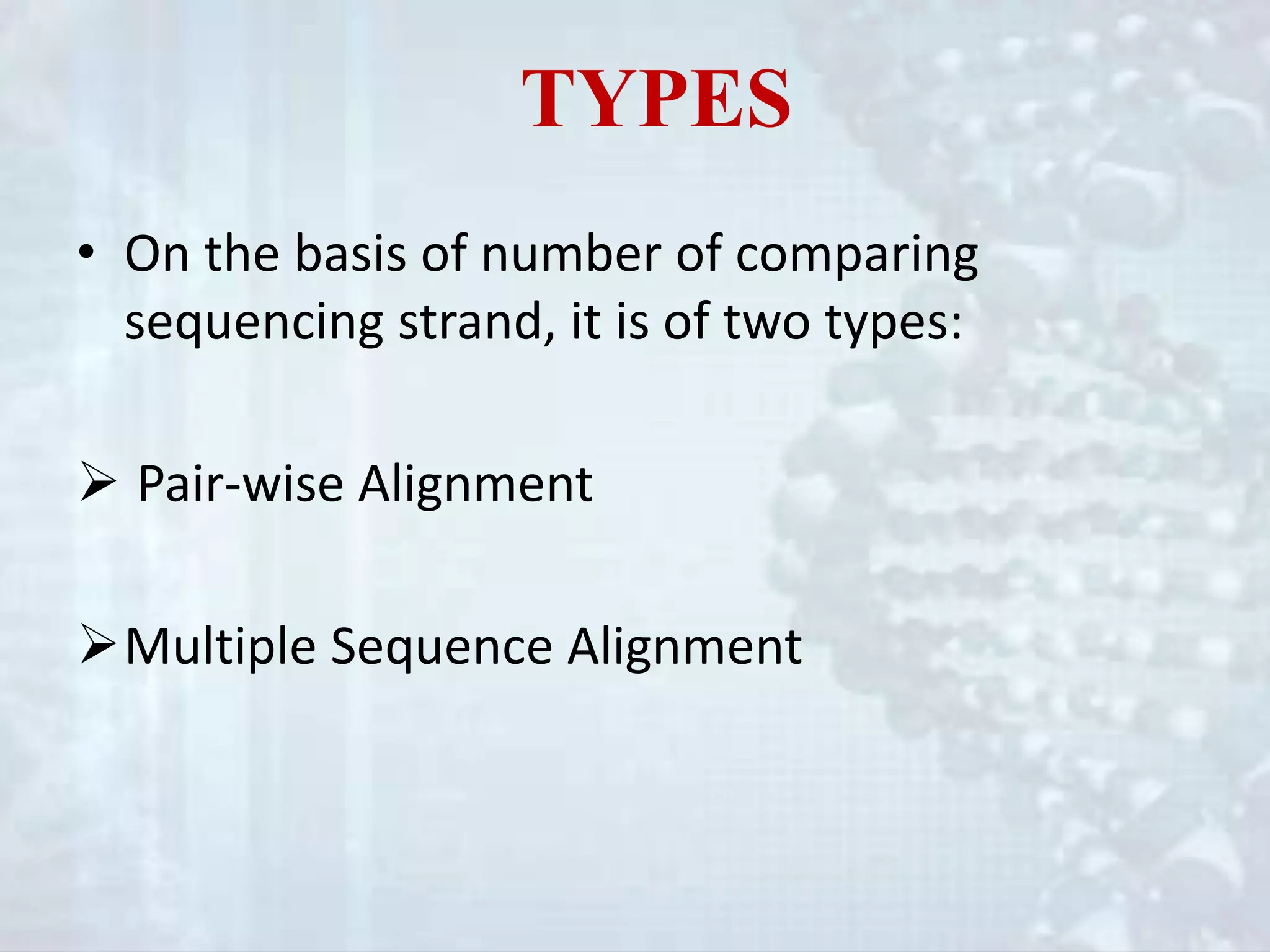 SEQUENCE ANALYSIS | PPTX