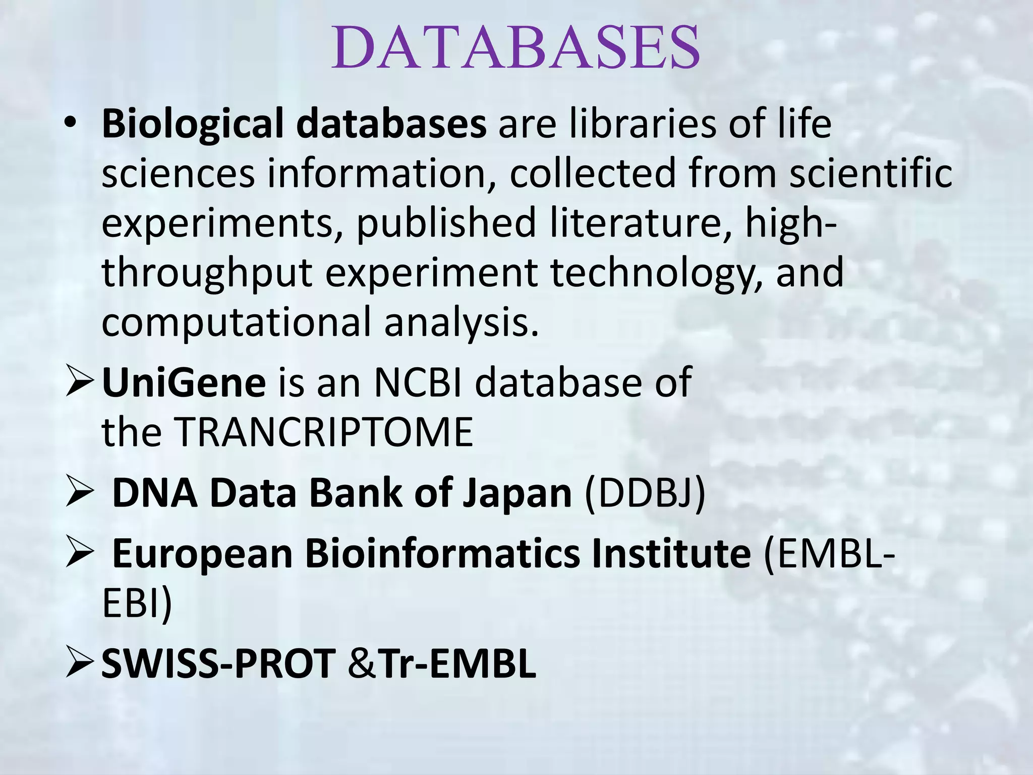 SEQUENCE ANALYSIS | PPTX