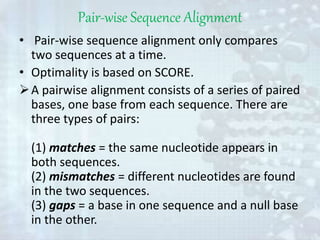SEQUENCE ANALYSIS | PPTX