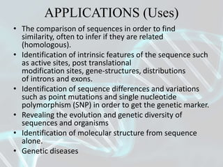 SEQUENCE ANALYSIS | PPTX