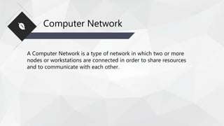 Network And Its Types | PPTX