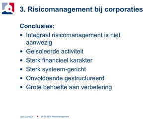 Risicomanagement vtw definitief | PPT