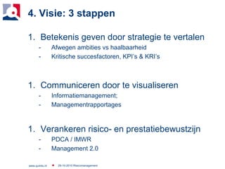Risicomanagement vtw definitief | PPT