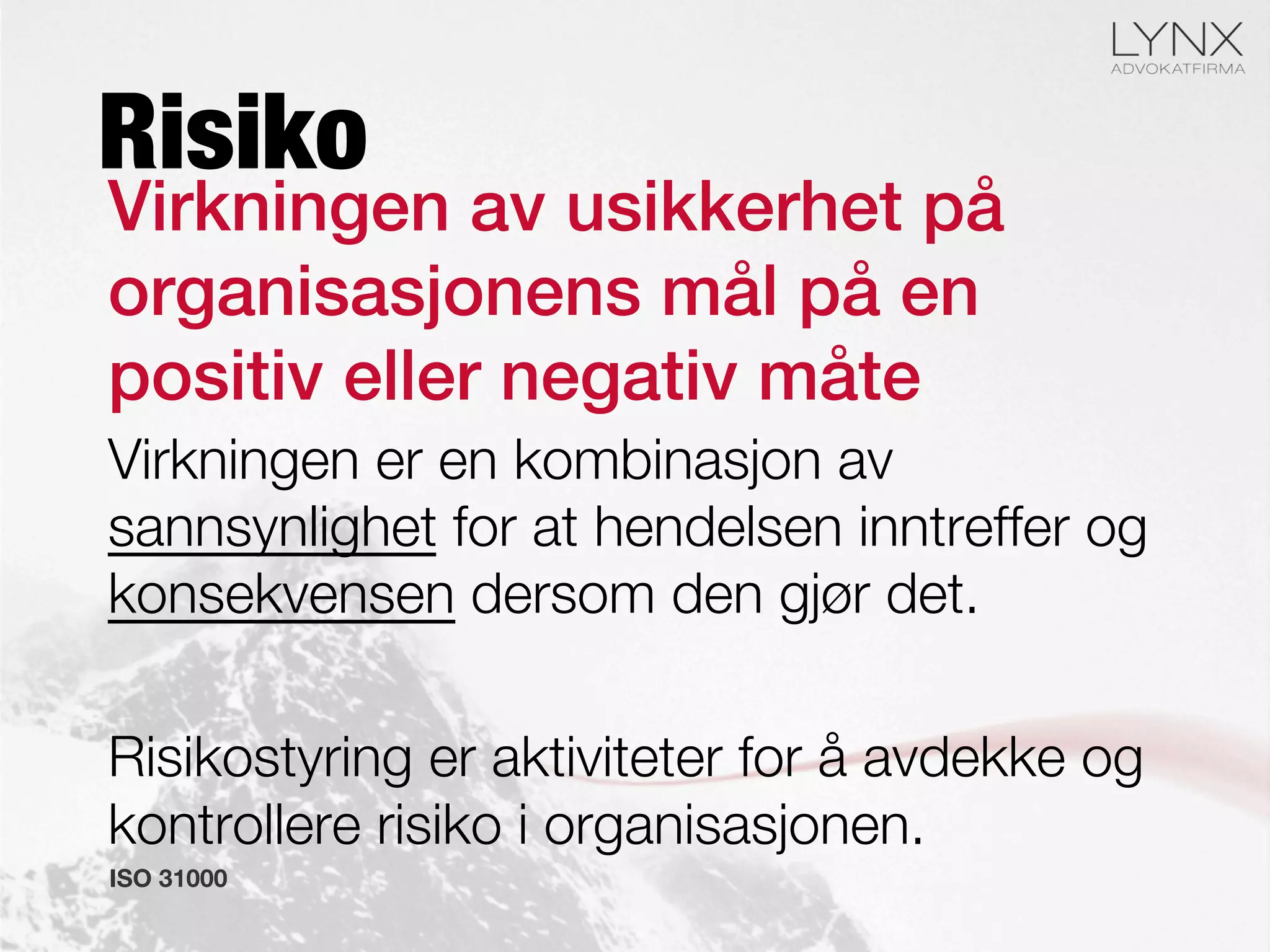 Risikoanalyse av it-kontrakter | PPT