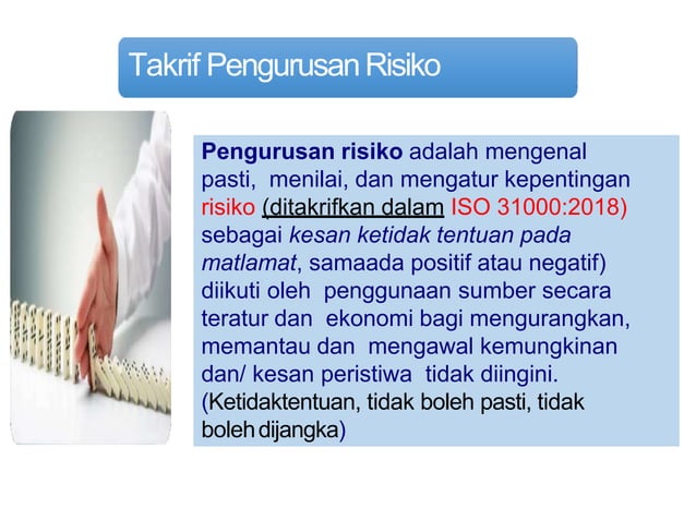 Pengurusan Risiko | PPTX