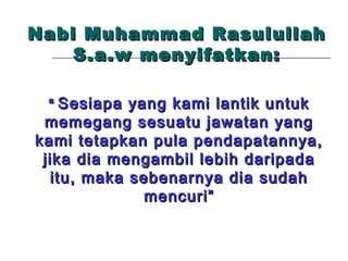 Risiko rasuah dan_penyelewengan | PPT