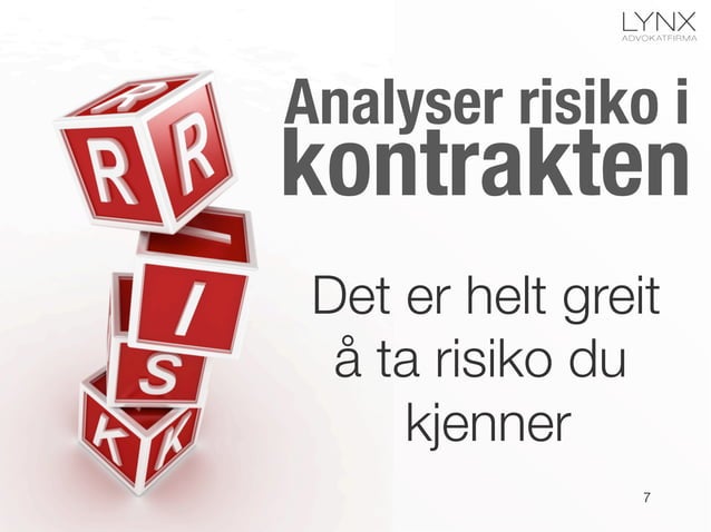 Risikostyring av ikt-kontrakter | PDF