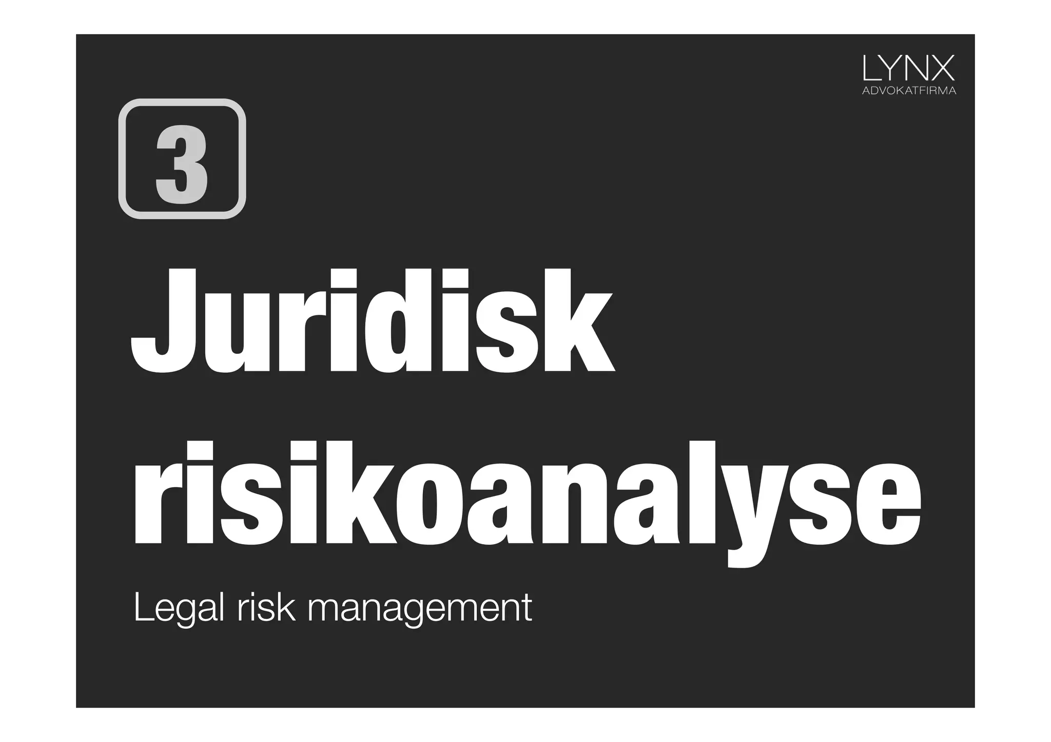 Risikostyring av kontrakter | PDF