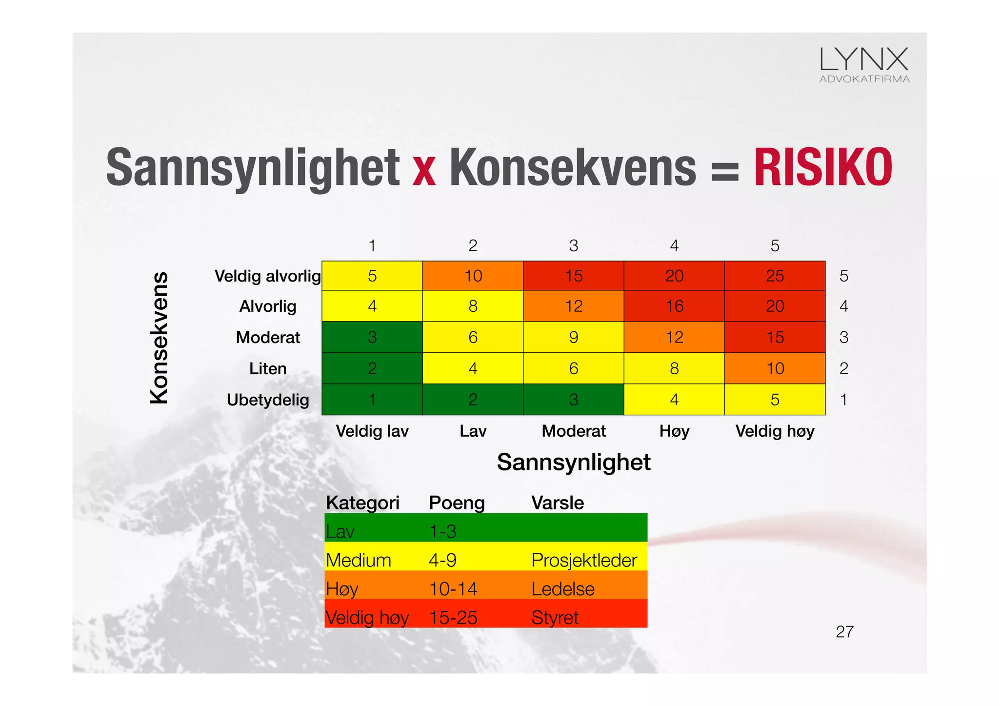 Risikostyring av kontrakter | PDF