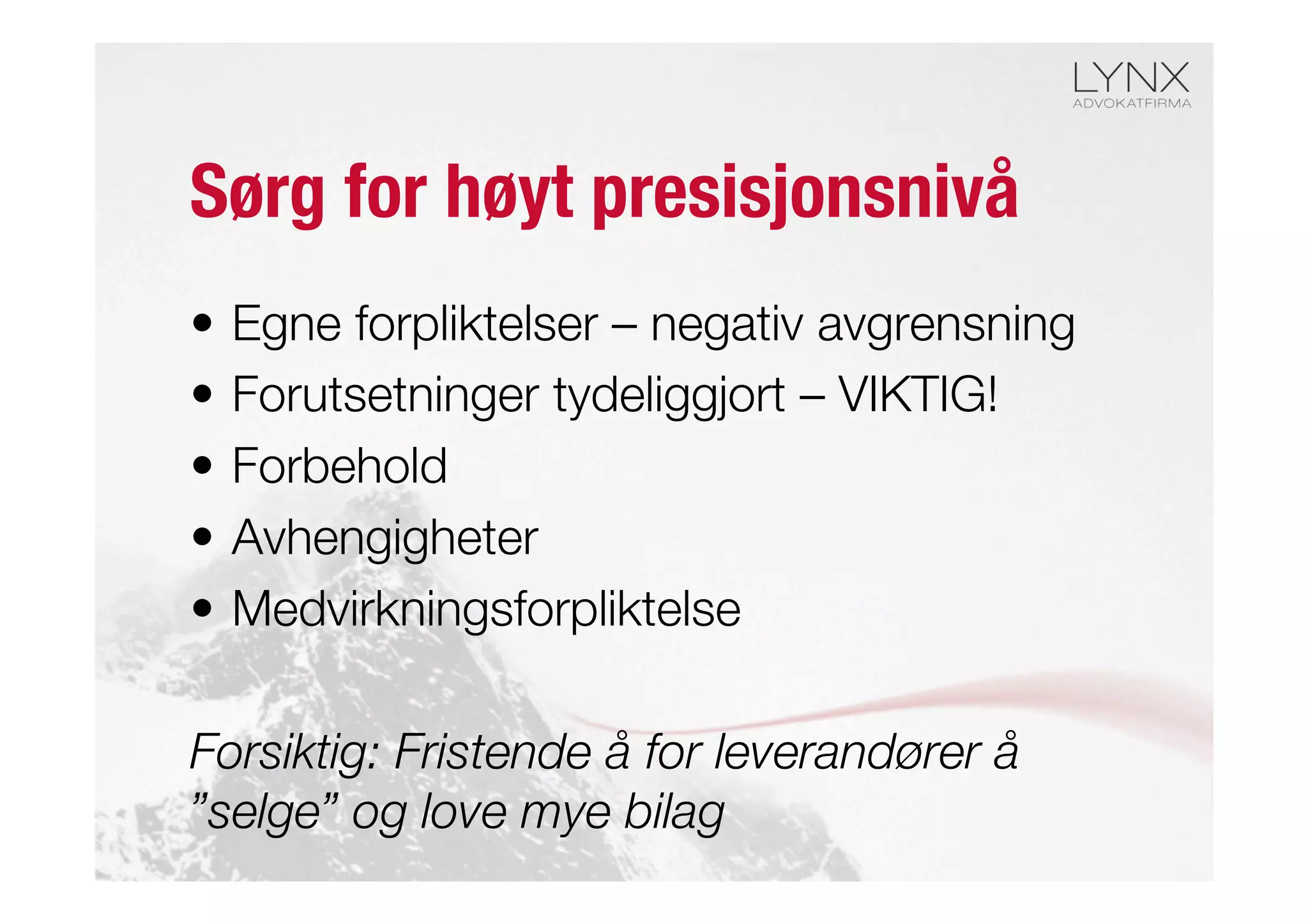 Risikostyring av kontrakter | PDF