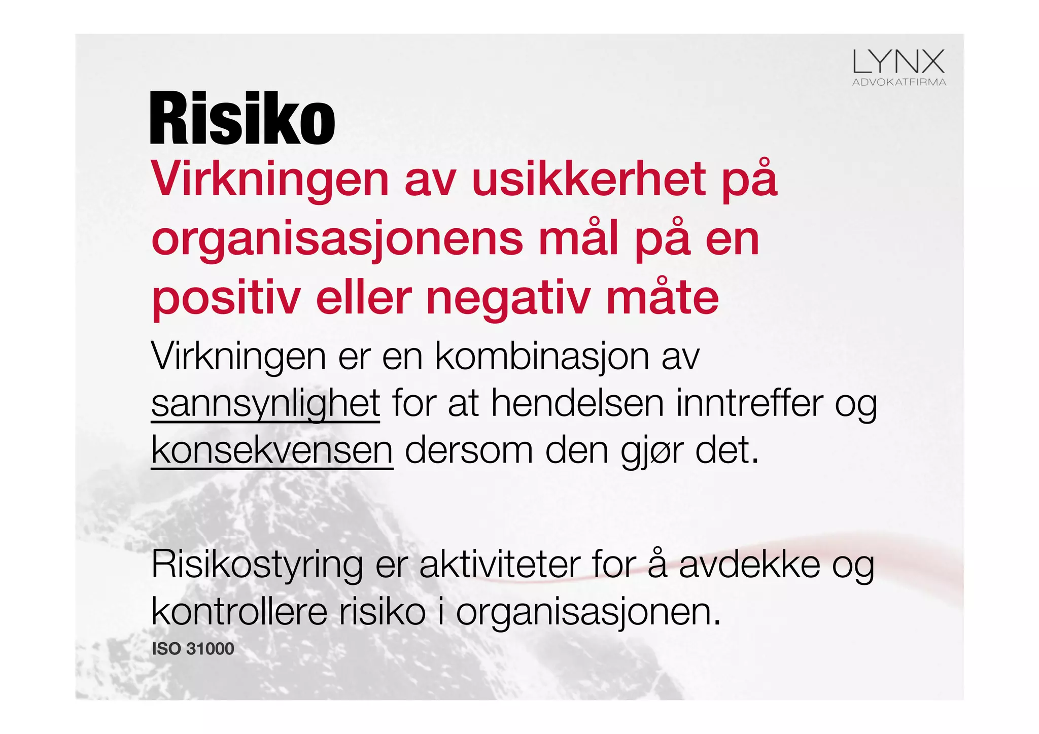 Risikostyring av kontrakter | PDF