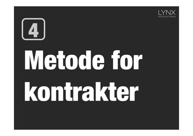 Risikostyring av kontrakter | PDF