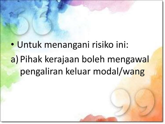 Risiko syarikat multinasional | PPTX