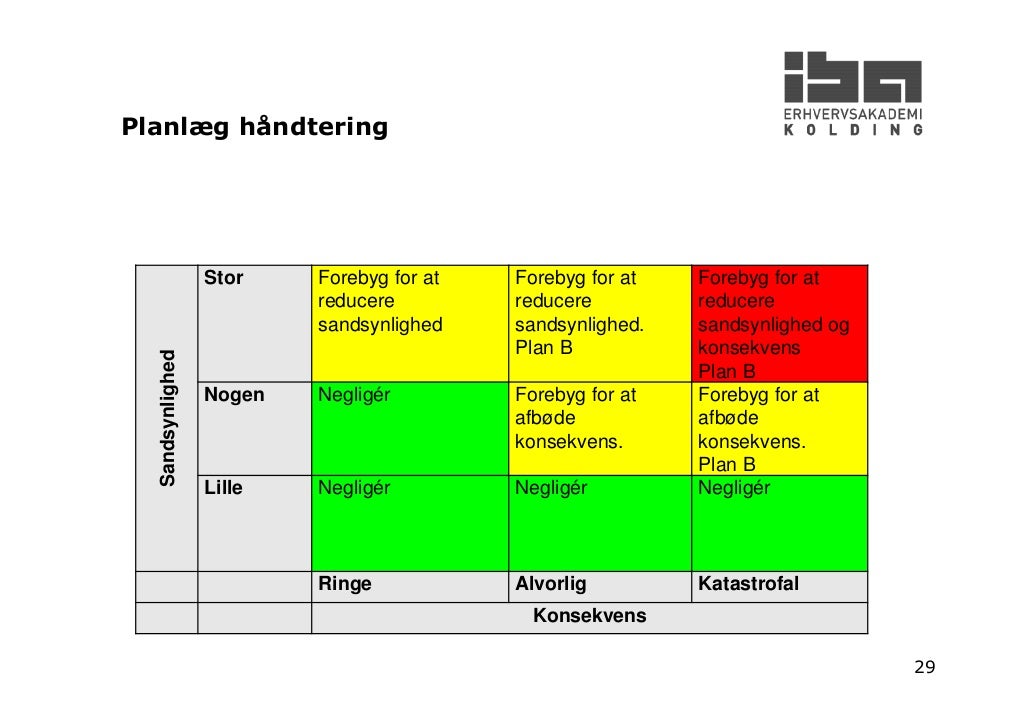 Risikostyring i projekter