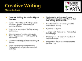 Rising 8th Grade Presentation | PPT