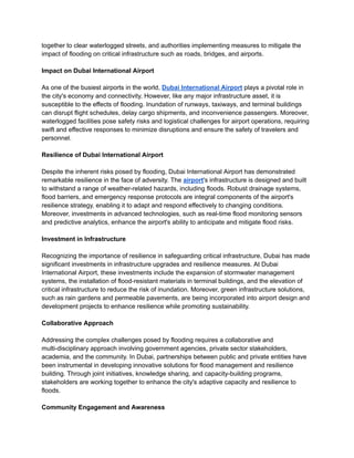 Rising Above_ Dubai Floods and the Fortitude of Dubai International ...