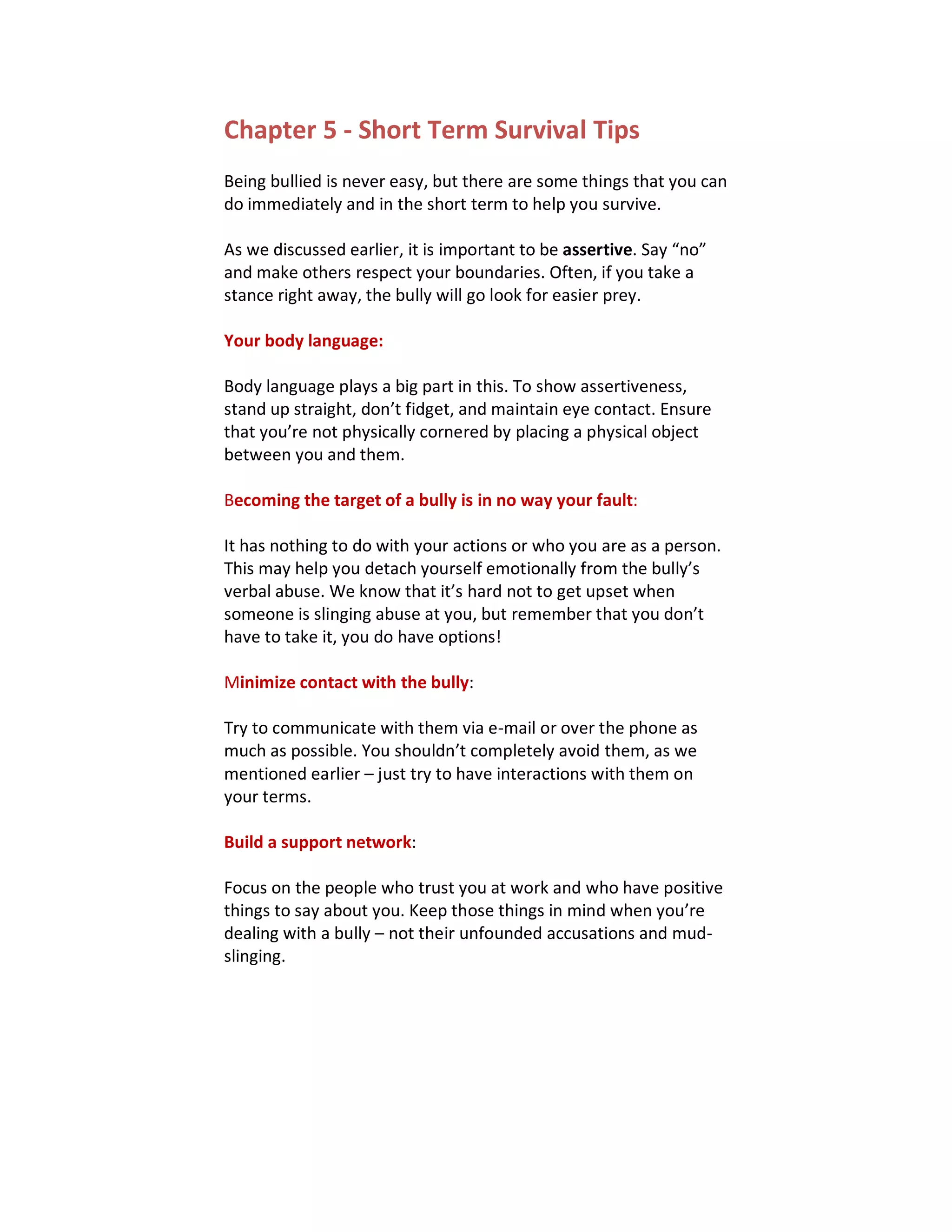 Rising above the workplace bully | PDF