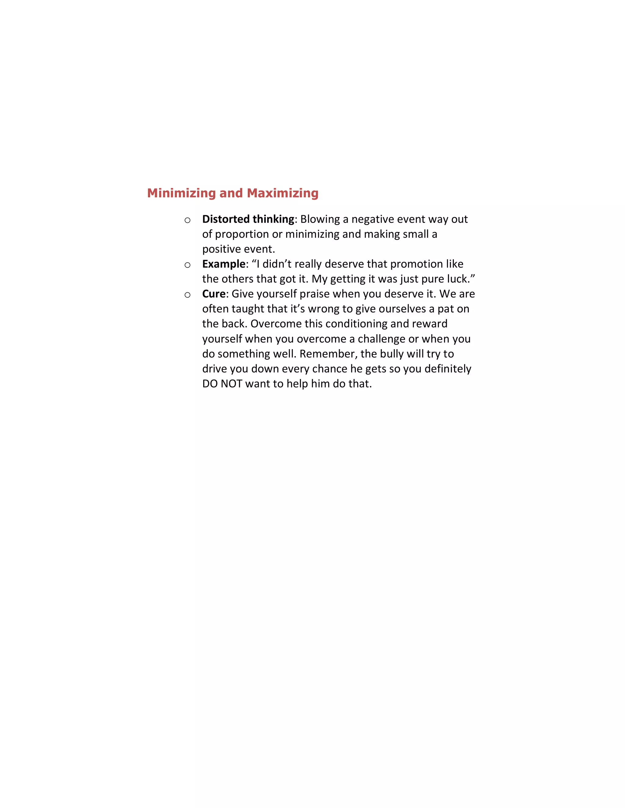 Rising above the workplace bully | PDF