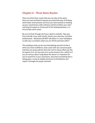 Rising above the workplace bully | PDF