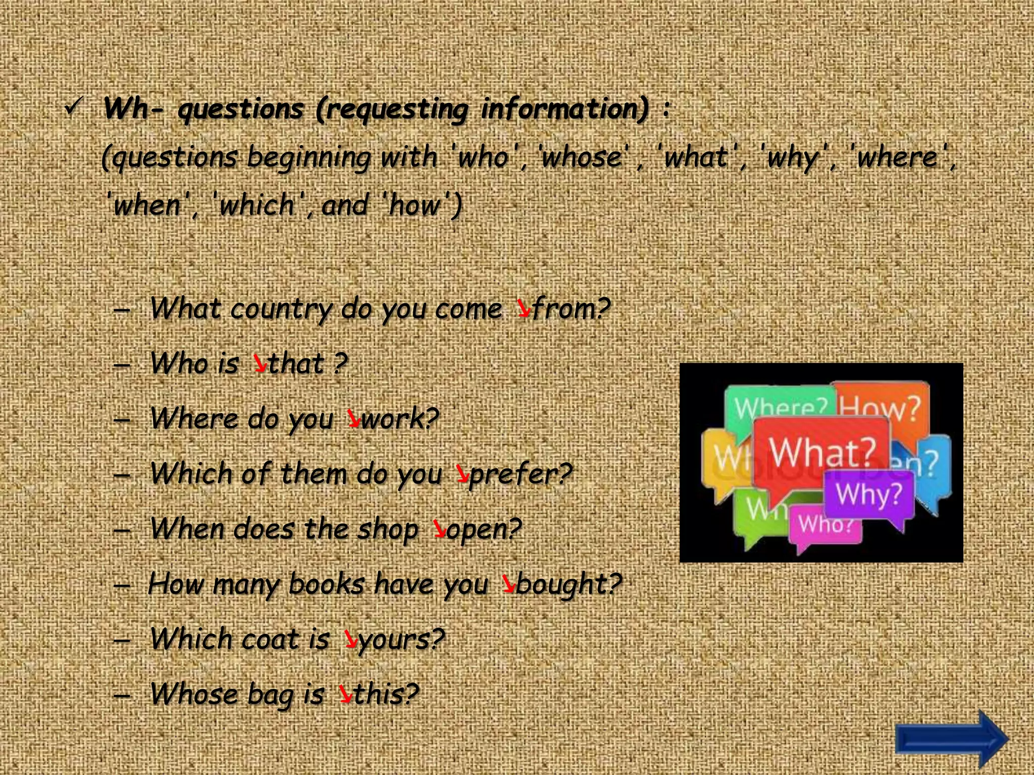 Rising and Falling Intonation | PPTX