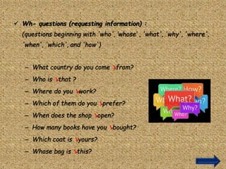 Rising and Falling Intonation | PPTX