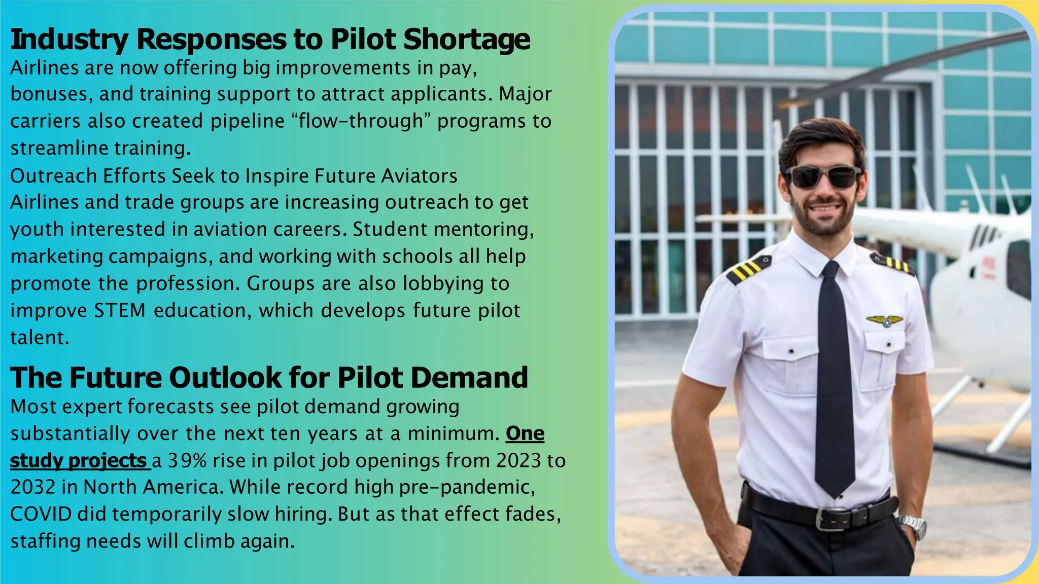 Rising Demand For Pilots In Aviation Industry | PPTX